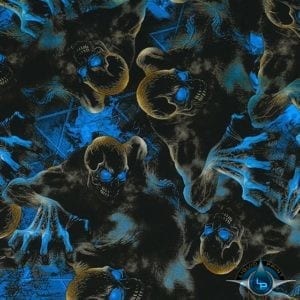 Blue Creeper - Liquid Print
